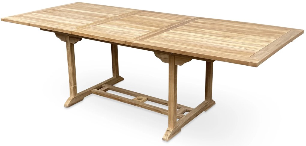 Noela Dřevěný zahradní nábytek Faisal I. teak set 1+8