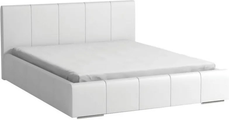 Casarredo Čalouněná postel CAVALLI 160x200 bílá
