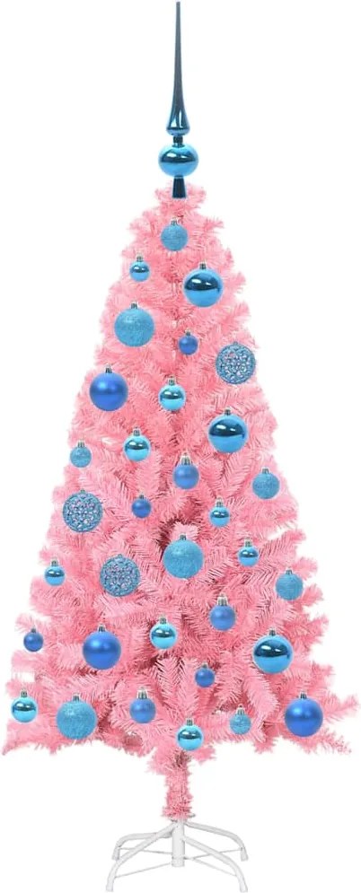 Vánoční stromeček Růžová 120 cm PVC 3396414