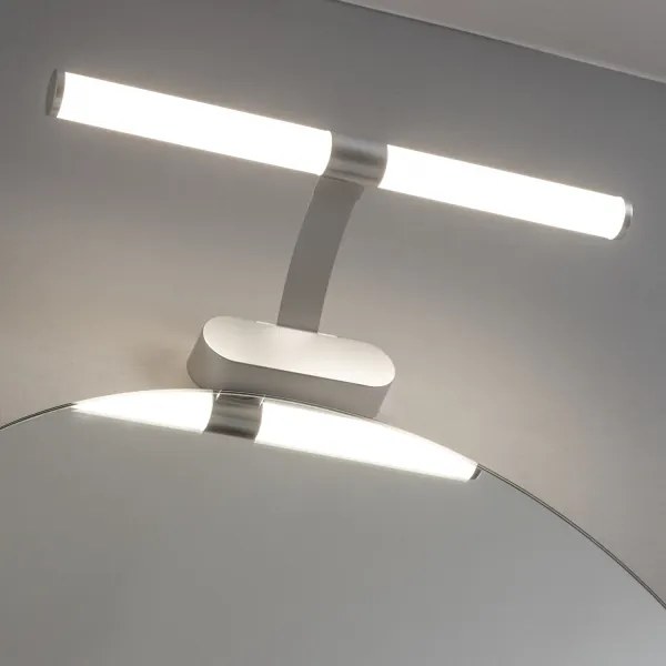 Brilagi - LED Koupelnové osvětlení zrcadla TUBEO LED/6W/230V 40 cm IP44 stříbrná