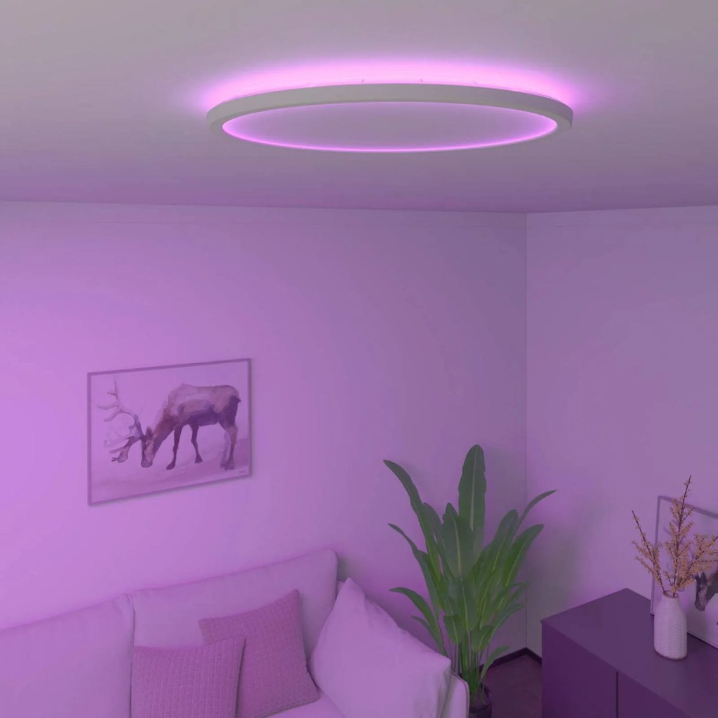 Stropní svítidlo Calex Smart Halo LED, Ø 40 cm