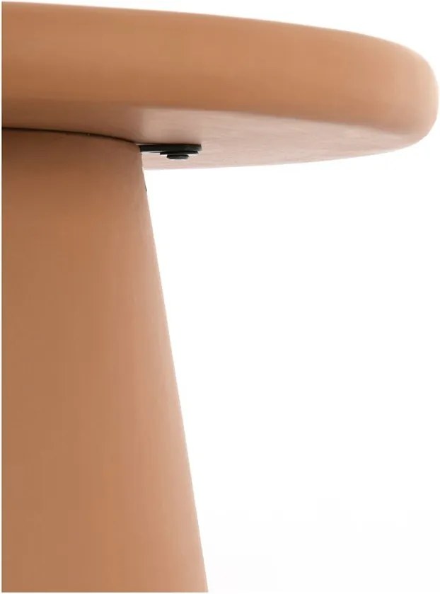 Kulatý konferenční stolek v terakotové barvě ø 70 cm Kulona – Light & Living