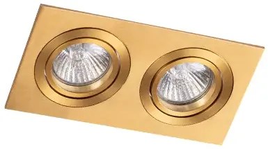 Podledové svítidlo Caro 2 Square zlaté