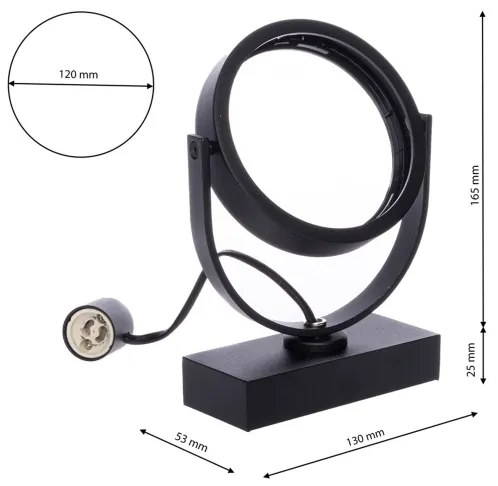 Bodové svítidlo LUGAR 1xAR111 - GU10/25W/230V