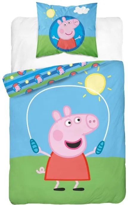 DETEXPOL Povlečení Peppa Pig švihadlo