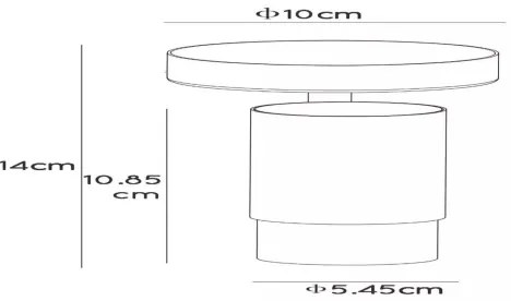 Lucide 35913/01/33 - Bodové svítidlo FLORIS 1xGU10/40W/230V zelená