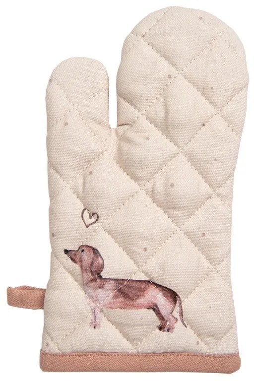 Chňapka s jezevčíkem Dachshund Love - 18*30 cm