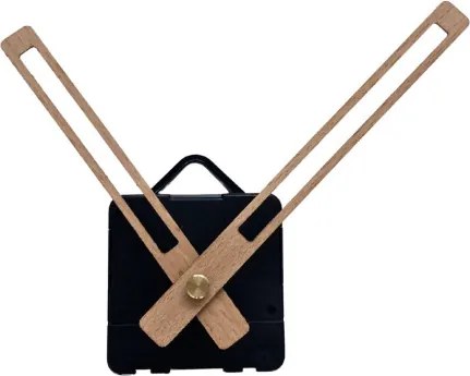 Minimalistické dřevěné ručičky s tichým chodem pro váš interiér | SENTOP R102