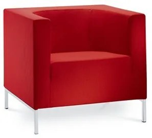 LD seating Křeslo KUBIK KU-K1 Barva podnože černá podnož GALERIE - Čalounění LD seating LÁTKY 2 / VALENCIA, XTREME, STYLE, ASPECT, CURA 2021