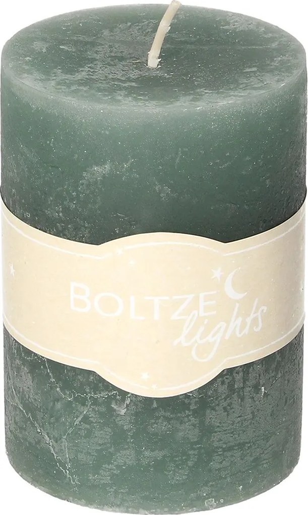 Svíčka Lea 10cm dark green