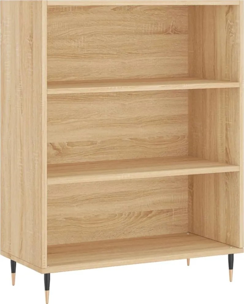 vidaXL Skříň highboard 69,5 x 34 x 180 cm kompozitní dřevo [3200052] Barva: Bílá