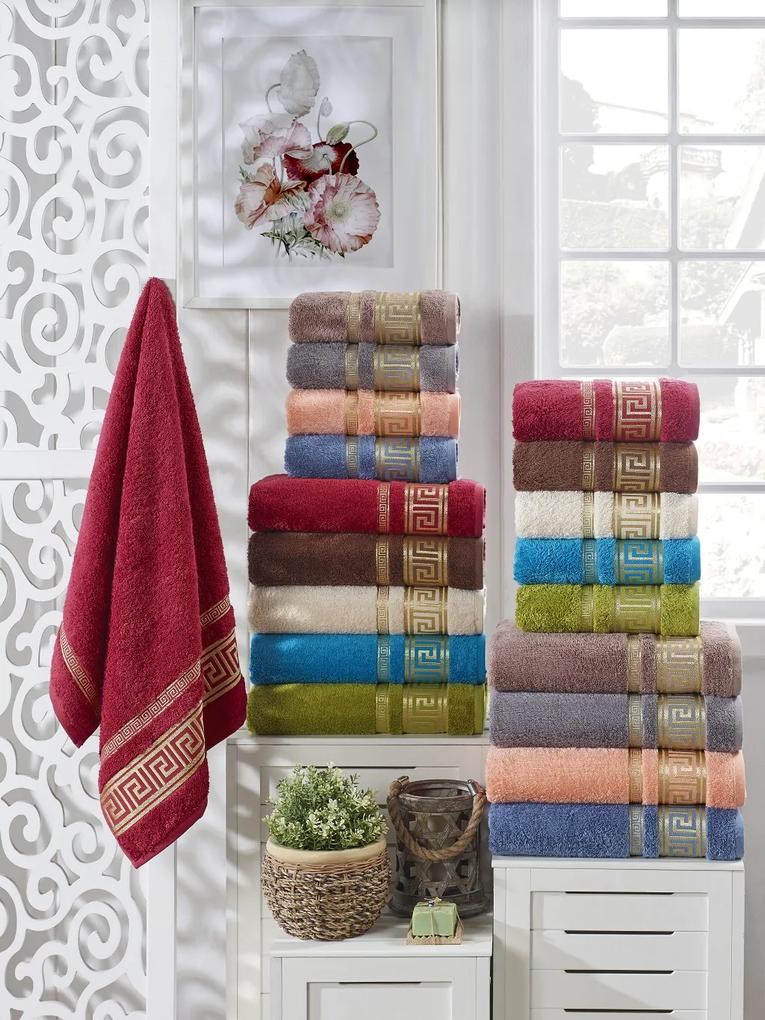 Stanex Bambusové ručníky a osušky ROME ROZMĚR: Ručník 50 x 100 cm, Barva: LOSOSOVÁ