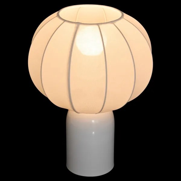 Atmosphera - Stolní lampa TOBIE 1xE27/60W/230V bílá