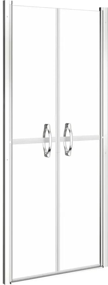 vidaXL Sprchové dveře čiré ESG (68–71) x 190 cm [148778] Barva: Stříbrná