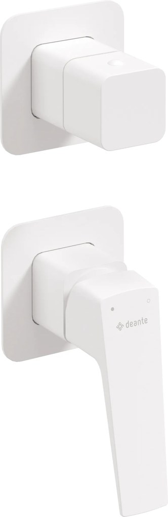 Deante Blur, podomítková sprchová baterie, bílá matná, DEA-BQL_A44P