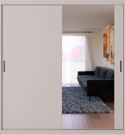 GiB Meble Šatní skříň BREGI SZ200 Barva: bílá