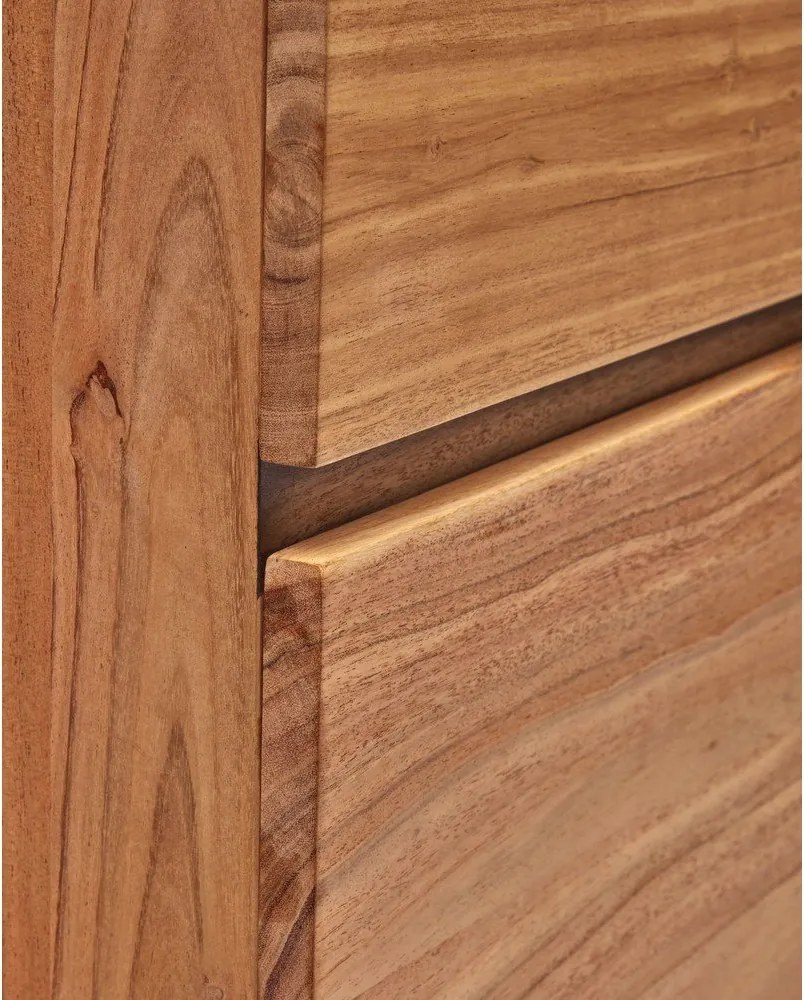 Komoda z masivu akácie v přírodní barvě 100x155x40,5 cm Uxue – Kave Home