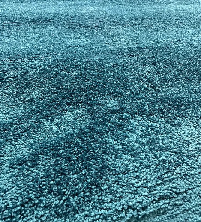 BE Koberec Mosso 8251 TURQUOISE - Tyrkysový obdélníkový Rozměr: 50x80 cm