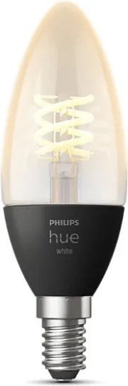 LED Stmívatelná žárovka Philips Hue WHITE FILAMENT E14/4,5W/230V 2100K