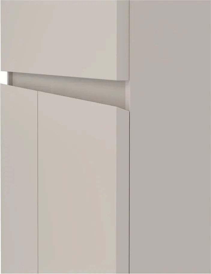 Krémová komoda 80x100x40 cm Naia – Tvilum
