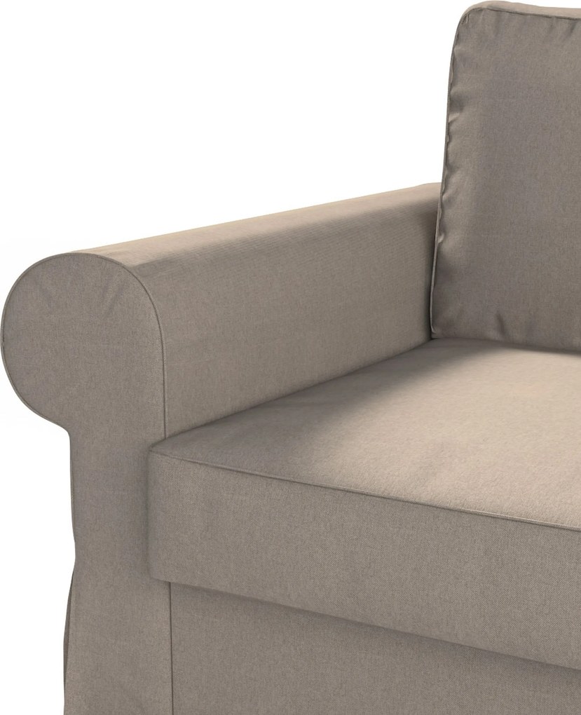Potah na pohovku IKEA Backabro 2-místná, rozkládací barva béžová látka pletený vzor