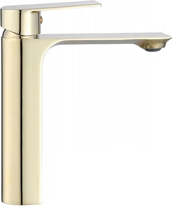 Rea Urban - Vysoká umyvadlová baterie, zlatá, REA-B9912