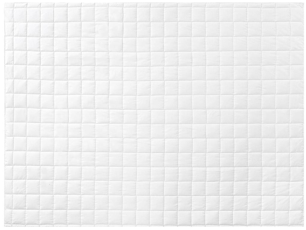 Přikrývka polyester/bavlna 155 x 220 cm teplá KORAB  Beliani