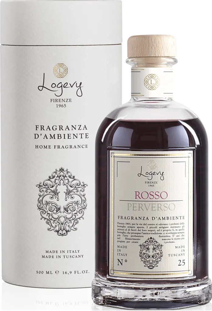 Logevy Firenze 1965 difuzér Rosso Perverso Objem: 500 ml