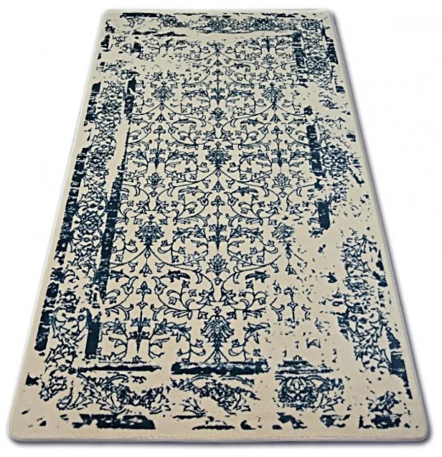 Luxusní kusový koberec akryl Icon modrý 2 240x350cm