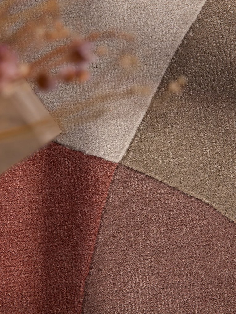 Ted Baker, Kusový koberec Ted Baker Hackney 106356 Modrá kruh, 200x200, modrá, dětský pokoj