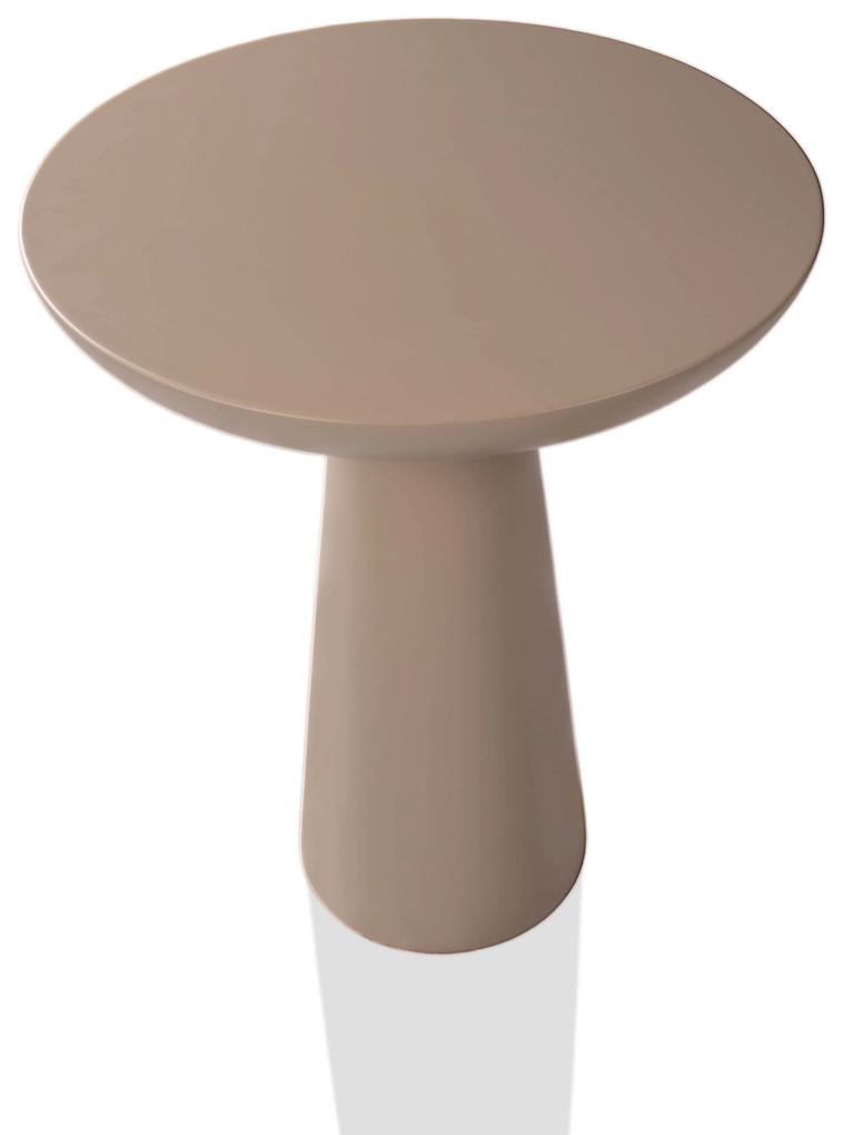 Šedohnědý odkládací stolek Tucas Home Mushroom - 50 cm