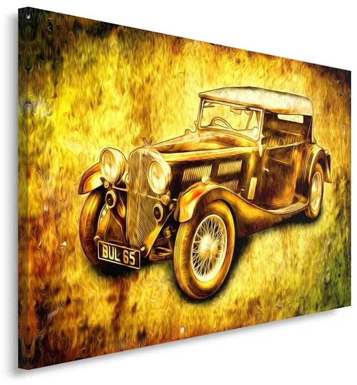 CARO Obraz na plátně - Retro Car 120x80 cm