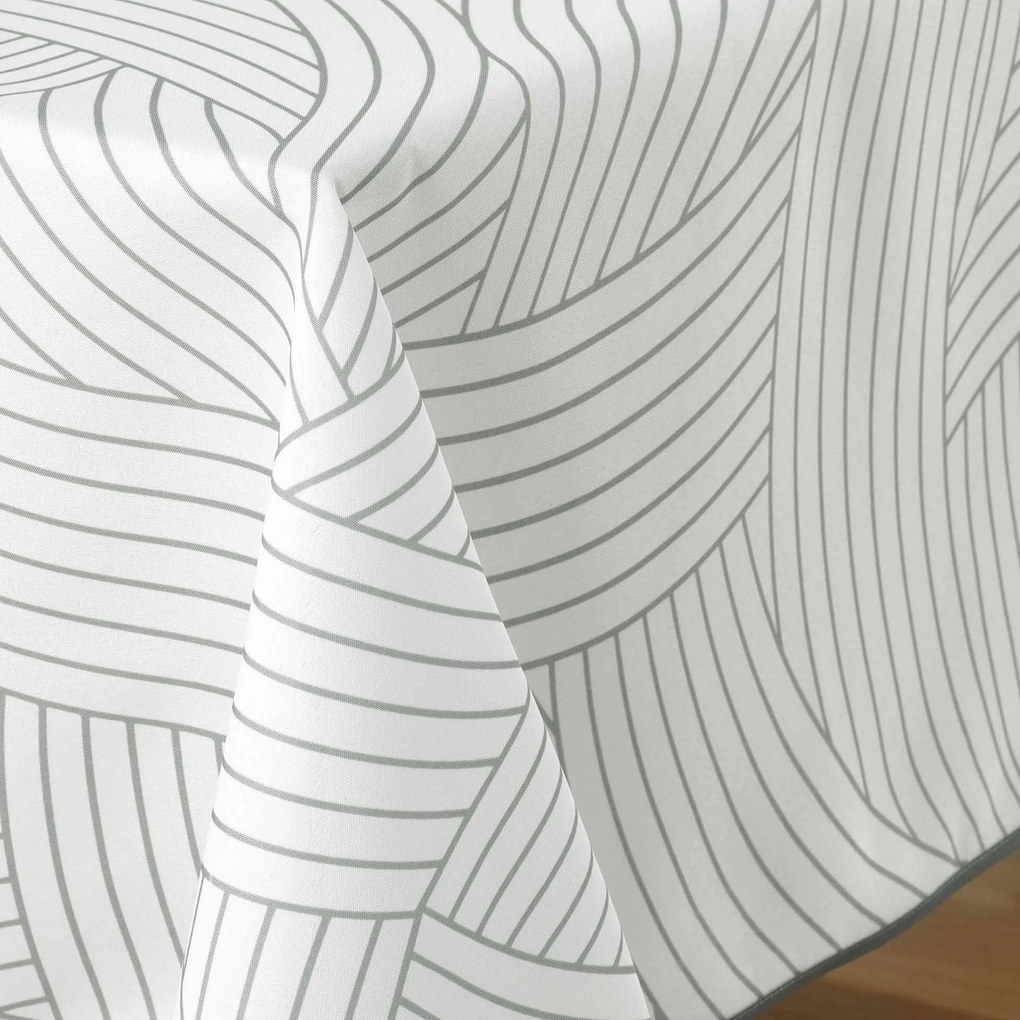 Polyesterový ubrus s potiskem LINEA, 150 x 240 cm