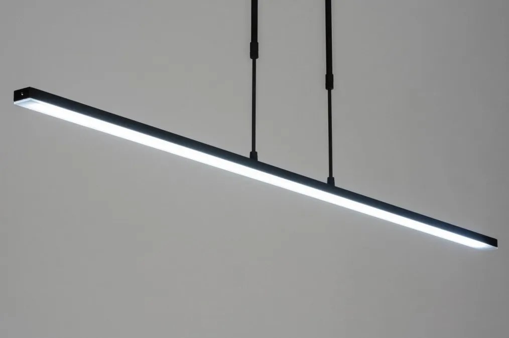 Závěsné stmívatelné LED svítidlo Lineo Deluxe Black