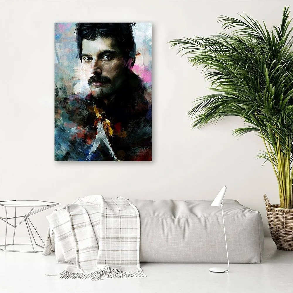 Gario Obraz na plátně Freddie Mercury Bohemian Rhapsody - Dmitry Belov Rozměry: 40 x 60 cm
