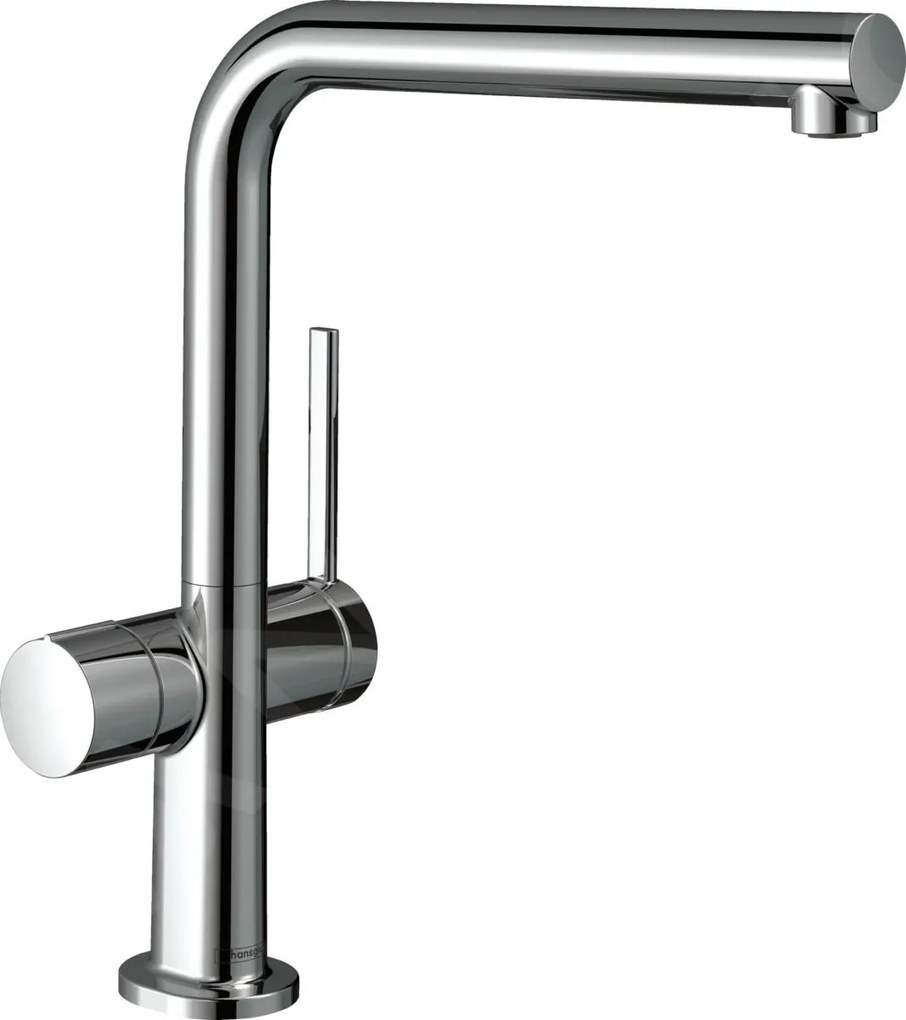 Hansgrohe M54, dřezová baterie Talis 270, s uzavíracím ventilem na spotřebič, chromová, HAN-72827000