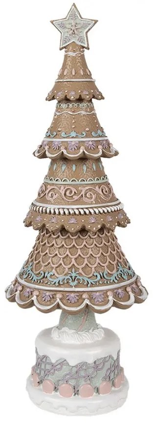 Dekorace vánoční perníkový stromek Gingerbread Tree - Ø 16*42 cm