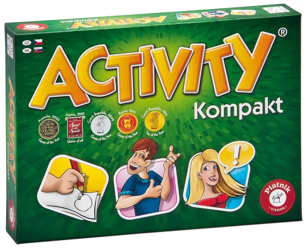 PIATNIK Hra ACTIVITY Kompakt na cesty *SPOLEČENSKÉ HRY* pi7561