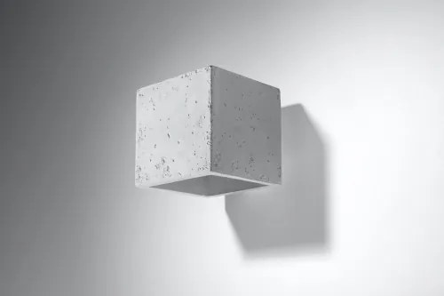 Nástěnné svítidlo SOLLUX Quad G9 1x40W bez zdroje SL.0487 beton