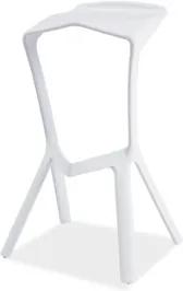 Barová židle VOLT bílá