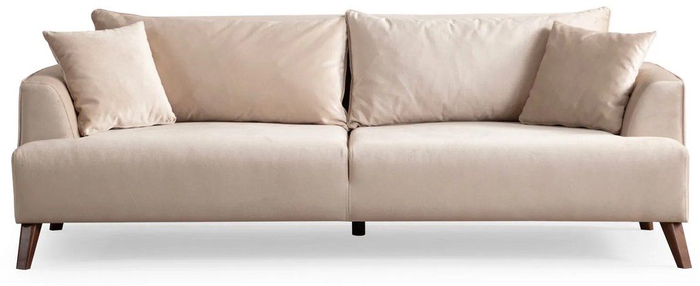 Atelier del Sofa 3-místná pohovka Buhara 3 Seater - Ecru, Okrová