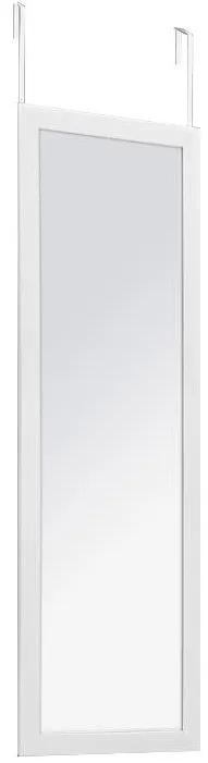 Zrcadlo na dveře, velké zrcadlo, hliníkový rám, 110X36 cm