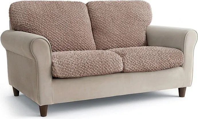 Bielastické potahy MODULO oříškové úzký otoman (65-95 cm x 135-190 cm)