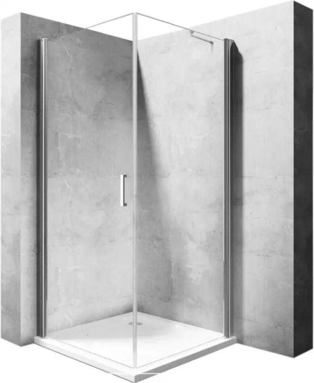 Rea Průhledné sprchové dveře 800x1900 Western Space N2 powłoka Easy Clean REA-K9992 - Rea