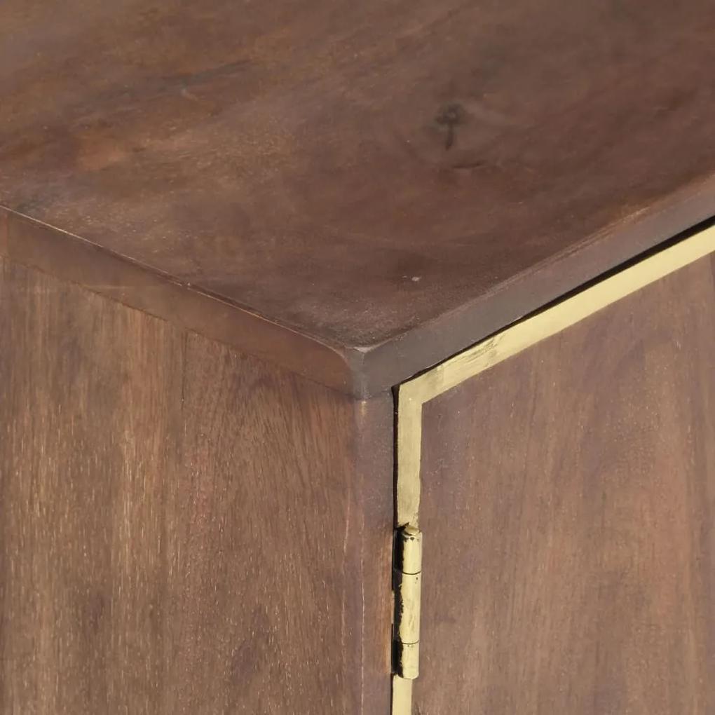 vidaXL TV stolek 120 x 30 x 46 cm masivní mangovníkové dřevo [287756]