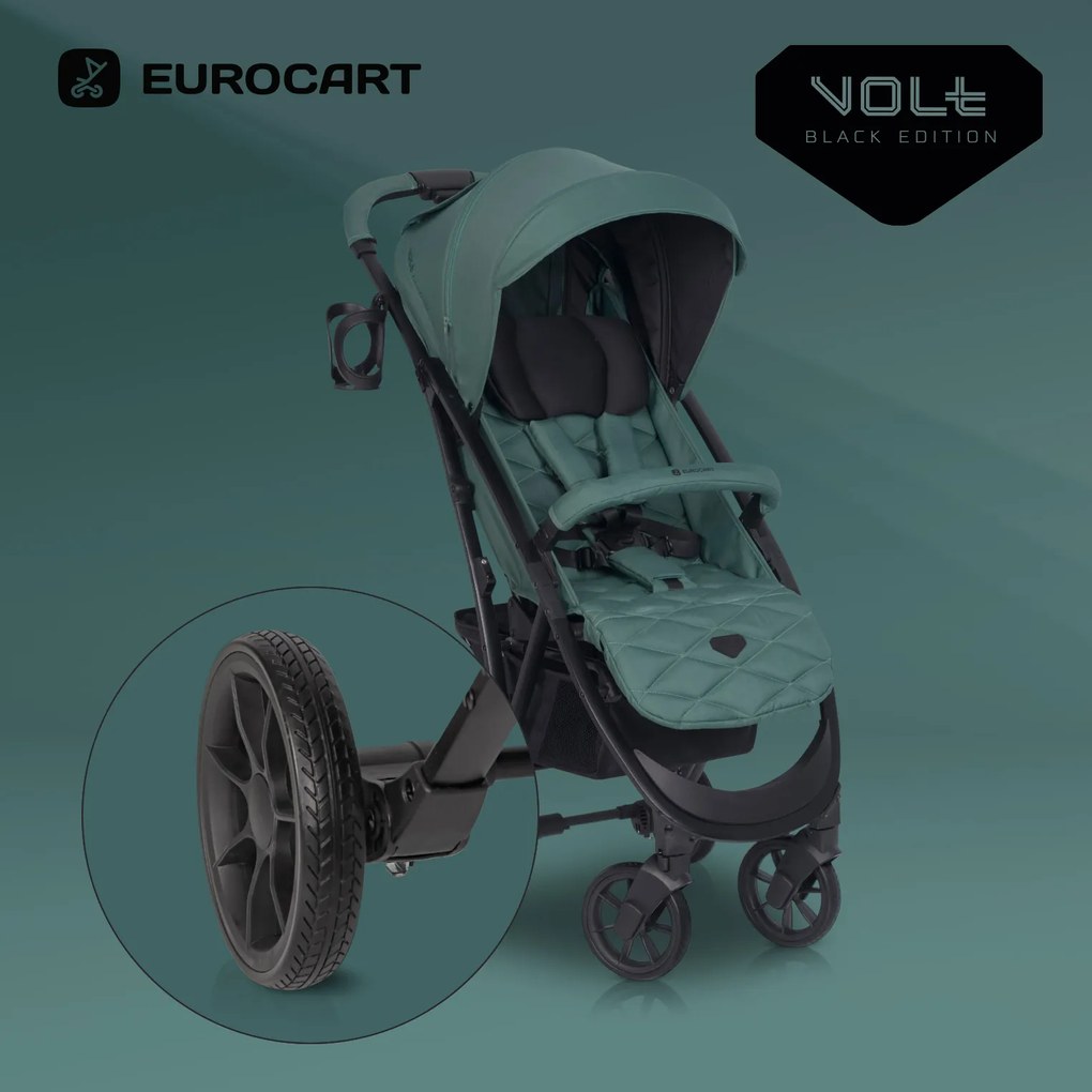 Sportovní kočárek Euro-Cart Volt Black Edition Mineral
