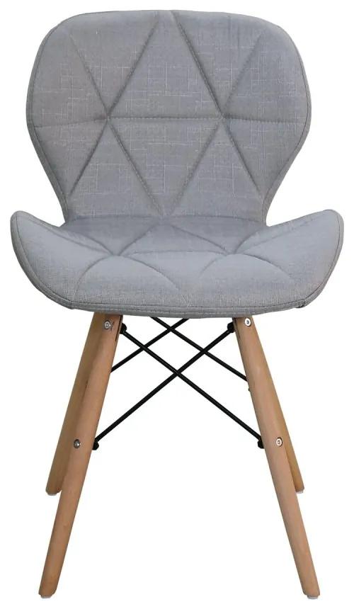 Idea IDEA Jídelní židle ALFA šedá látka