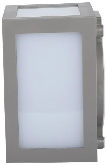 LED Venkovní nástěnné svítidlo LED/12W/230V 3000K IP65 šedá
