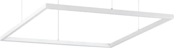 Ideal Lux - LED Lustr na lanku ORACLE SLIM LED/44W/230V 3000K 70x70 cm bílá