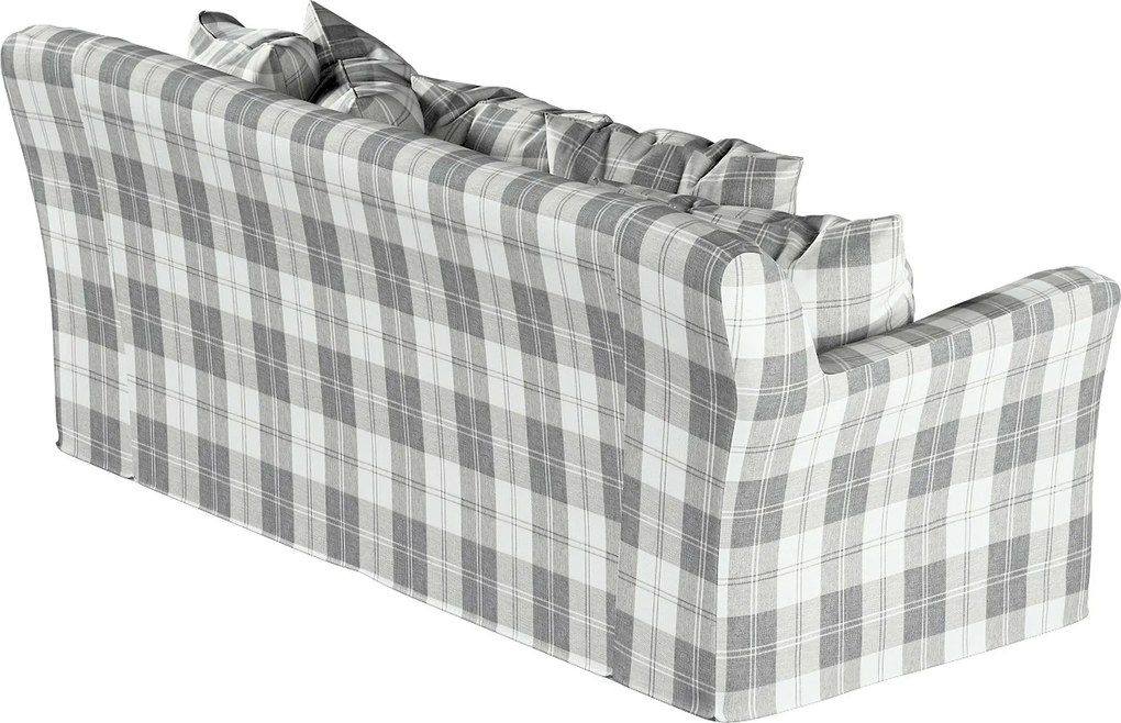 Potah na pohovku IKEA Tomelilla 3-místná nerozkládací barva šedá látka pletený vzor, vzorované